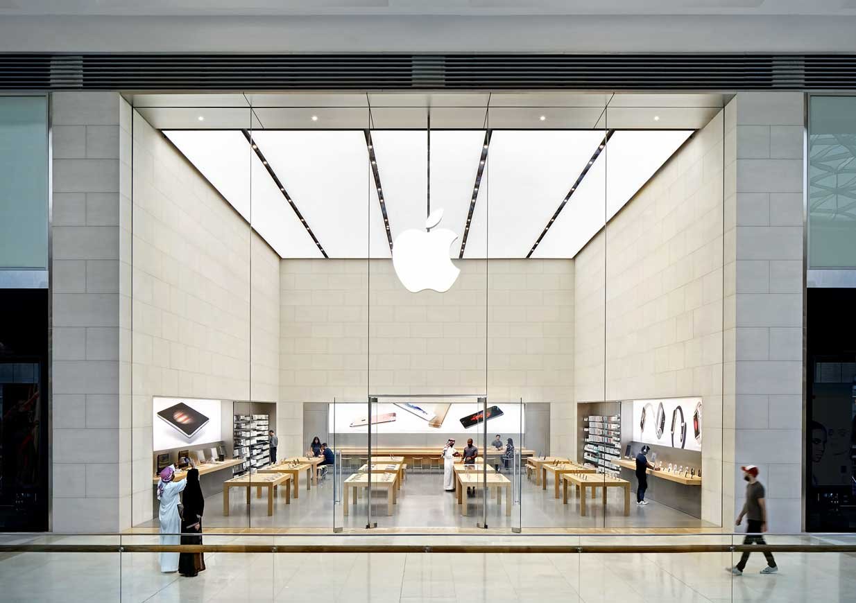 Apple Yas Mall - Eckersley O'Callaghan