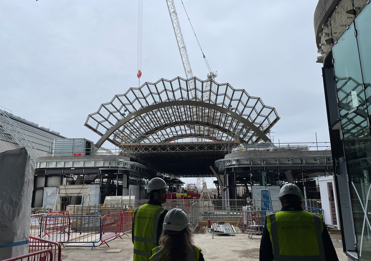 Kensington Olympia Canopy is Now Complete - Eckersley O'Callaghan